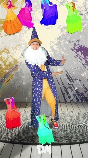 Wizard and Princess Look #shorts #magic #transformation