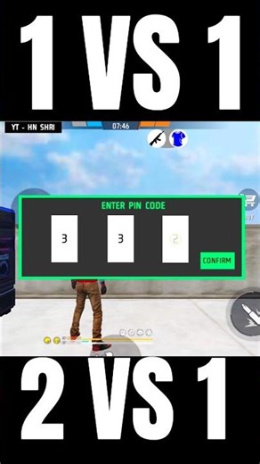 Hn Shri Craftland Map Code 💀 2VS2 only Headshot #shorts #hnshri #craftland #1v1 #mapcode #code #ff