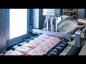 🐟 Fish Fillet Machine Boneless in 3 Seconds Full Processing Inside Modern Seafood Factory