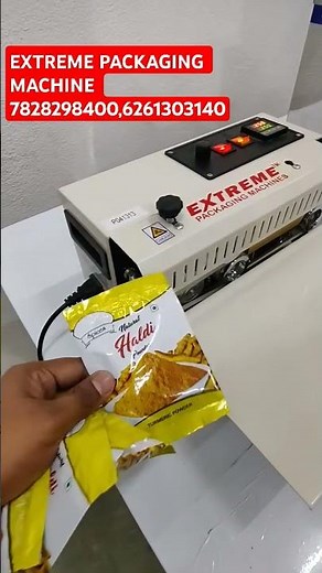 Semi Automatic Masala Pouch Packaging Machine!! 7828298400