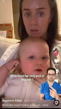 Why Your Baby Tugs Their Ear 👶🦻 | Signs of Ear Infection Every Parent Should Know!