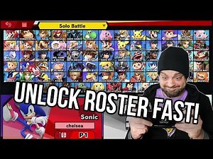 How To UNLOCK ALL Smash Bros Ultimate Characters FAST!