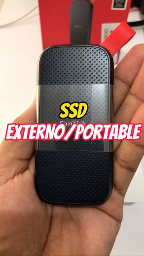 Ssd portable para guardar nuestros archivos #SSD #SanDisk #ssdexterno #discoduro #amazon #MercadoLibre #comprasonline #informatica #gadgets | Hardware Tecnology
