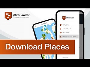 iOverlander - Downloading Set of Places