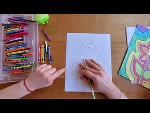 April 10th Art Lesson: 2nd and 3rd Grade Rainbow Echo Line Drawing 🌈