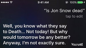 93K views · 927 reactions | Siri has genius answers when you ask it about Game of Thrones | New York Magazine | Facebook
