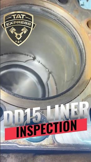 🧱🔍 DD15 Cylinder Liner Inspection – Before the Head Goes On! 🛠️🚛