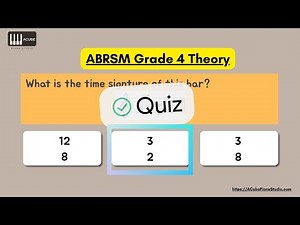 Grade 4 Music Students Can Answer this: Music Theory Time Signature Quiz