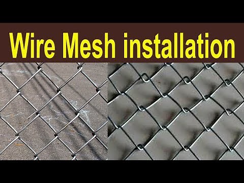 Wire mesh installation | how to prevent crack in wall | civil engineering