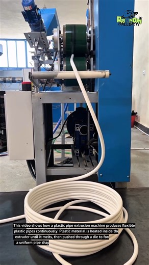 This Plastic Pipe Extrusion Process Is Satisfying to Watch! 🏭