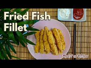 How to Make Crispy Fish Fillet! Crispy and Delicious! Quick and Easy Recipe!