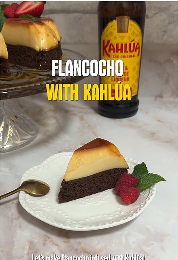 Delicious Flancocho Dessert Recipe with Kahlúa