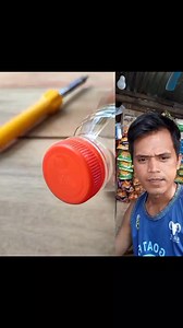 3.5K views · 11 reactions | How to make flexibel water filter tap from bottle cap #reelsfacebook #flypシ #reelschallenge #reaction #reactionvideo #DIY @highlight | Lonzaga Gavino Jr. | Facebook