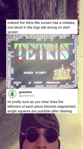 Tetris Title Screen Has A Secret Misplaced Block Bug