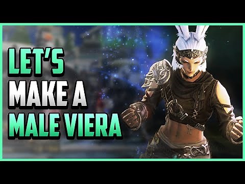 Let's Make A Male Viera | FFXIV Endwalker Benchmark (Character Creation & Scores)