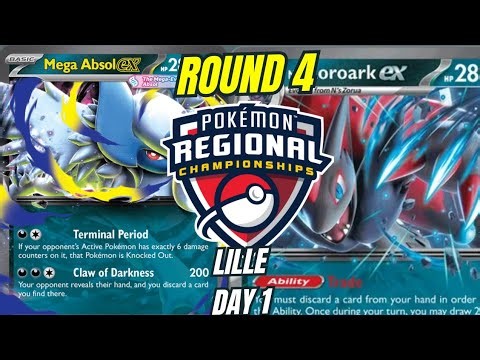Mega Absol Box VS Zoroark Regional Championships Round 4 Day 1 Lille France Oct 2025