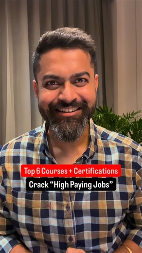 Ashish K. Singh | Personal & Career Growth Consultant on Instagram: "Comment “Certifications” to get all course links in your DM. 6 certifications list 👇 that you must do especially if you are fresher to crack a high paying Job. ✅ Data Analytics by Microsoft ✅ Data Science Professional Certificate by IBM ✅ Business Analytics Specialization by University of Pennsylvania ✅ Google Cybersecurity Certificate ✅ Certificate on Basics of AI by Element of AI ✅ SQL for Data Science by University of CALIF