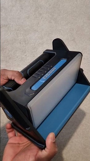 Unboxing Erbauer rechargeable light LEWO2000