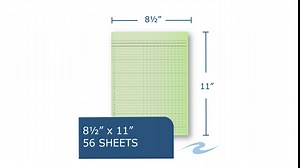 ROARING SPRING Teacher's Daily Planner Spiral Book, 11" x 8.5" 56 Sheets, Assorted Colors, Green Tint (12144)