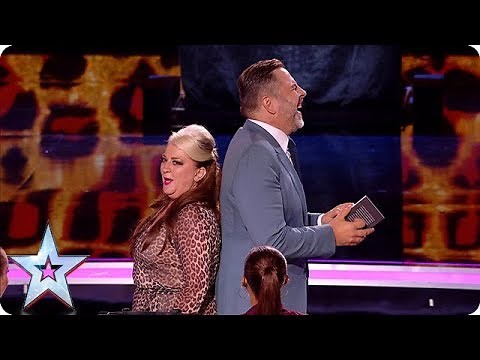 HILARIOUS Mandy Muden brings her bag of magic tricks to the Semi’s! | Semi-Finals | BGT 2018