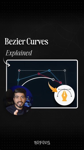 RGBguy - here to make you fall in love with Tech 🫶🏻 | Bézier Curves Explained! 🧬 #rgbguy #computerGraphics | Instagram