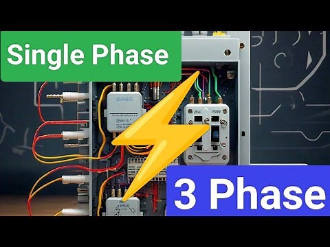 What is the difference between Single Phase Power and 3 Phase Power | Comparison | Applications