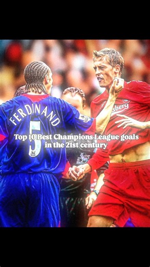 Top 10 best UCL goals in the 21st century #ucl #football #edit #goals