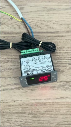 How to set a Dixcell XR06CX controller and understand the parameters