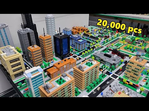 Microscale LEGO City | Complete Overview