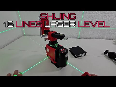 SHIJING 16 Lines Laser Level Review: 4x360° Self-Leveling Cross Line Laser for Indoor Projects