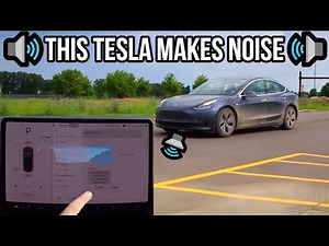 ⚠ Tesla Pedestrian Warning Sound Update | Parody | Electric Vehicle Fake Noises | Speaker |