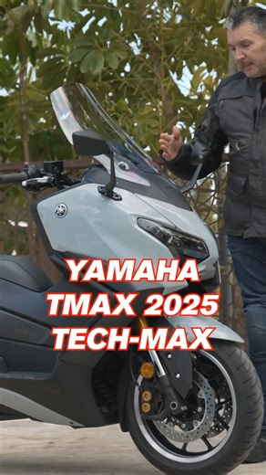 Cuando cumple casi 25 años el Yamaha Motor TMAX mantiene para 2025 su base mecánica y técnica pero refina su estética y equipamiento: es su ¡novena! generación. 👉 PRUEBA AQUÍ: https://www.moto1pro.com/pruebas-motos/probamos-el-nuevo-yamaha-tmax-2025-todavia-mas-refinado | Moto1Pro