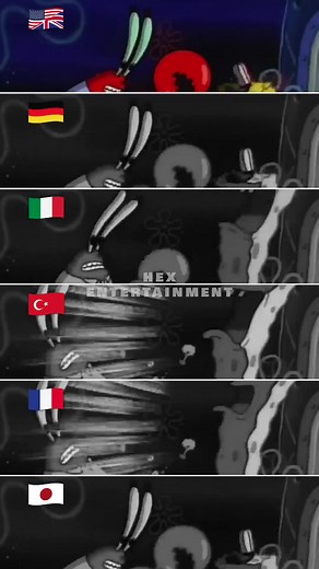 Mr. Krabs, I Wanna Go to Bed - Multilingual Compilation