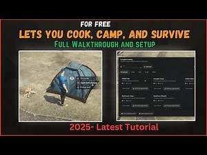This FiveM Script Lets You Cook, Camp, and Survive Like Never Before! (Must-Have RP Upgrade) 2025