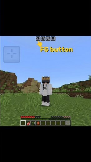 how to enable F5 button in minecraft version 1.21.71 latest 😯 #minecraft #shorts #viralshort