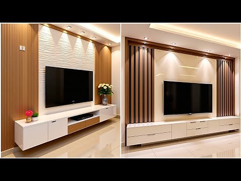 200 Modern TV Unit Design Ideas For Living Rooms 2026 | TV Stand & Wall Decor Ideas & Wall Cladding