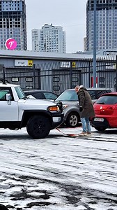 43K views · 78 reactions | Strangers help stuck car in snow. | Fabiosa Hearty | Facebook