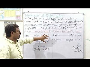 B. Pharm 1st sem. Topic covered- Buffer, Types and Mechanism of Buffer Action.