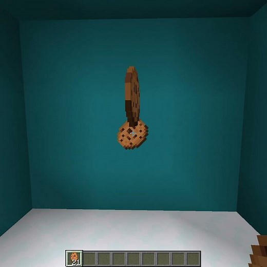 Cookie Clicker in Minecraft