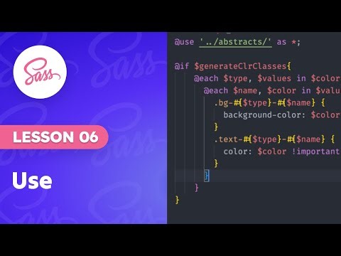 06. Use | SASS | Mastering CSS with Advanced Features in Bangla