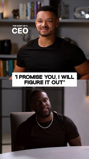 Kevin Hart opens up about his journey... #podcast #kevinhart #success | Steven Bartlett