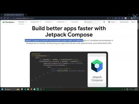 Jetpack Compose Bangla Tutorial #1 | Environment Setup | Create New Project | Modern Android UI 2026