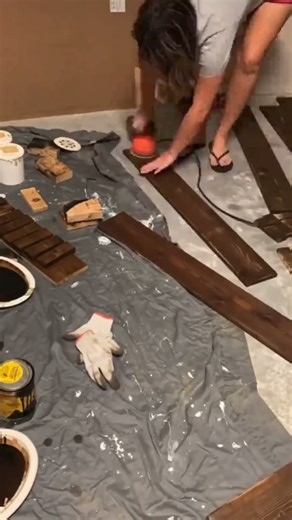 We get a lot of questions on these DIY window cornices, full tutorial on our Instagram! #diy