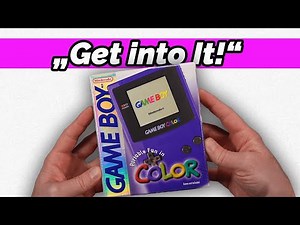 Unboxing the Nintendo Game Boy Color GBC + Gameplay | Retro Handheld ASMR