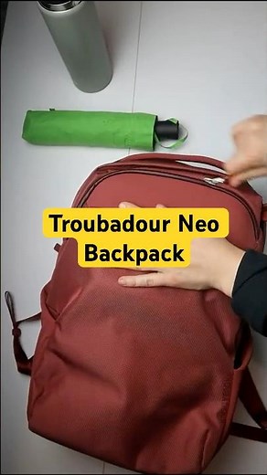 Troubadour Neo Backpack (unpack with me)