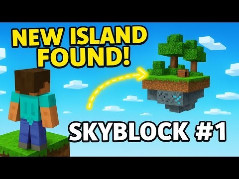 “Minecraft Skyblock Survival – Found a NEW Island! Ep.1