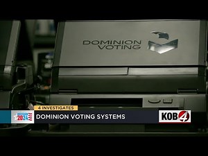 How secure are Dominion voting machines in New Mexico?