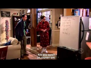 The Big Bang Theory 1x5 | Incorrect Equation