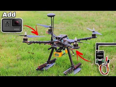 How To Add FPV Camera To Drone || Make FPV Camera Drone || TS832 and RC832 FPV System || DIY FPV