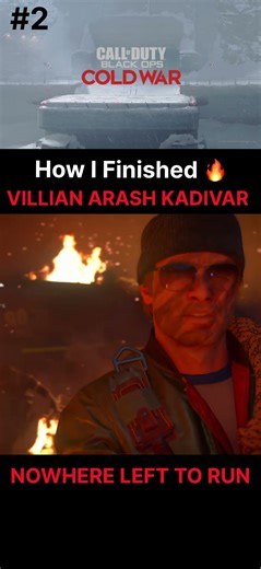 How I Finished Villain Arash kadivar 🔥I COD gameplay